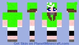 pokemon skin g green Minecraft Skin