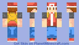 Pokemon Trainer Minecraft Skin