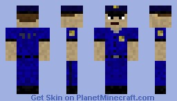 Police Man Minecraft Skin
