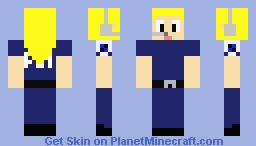 girl police Minecraft Skin