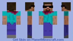 Scarf Steve Minecraft Skin