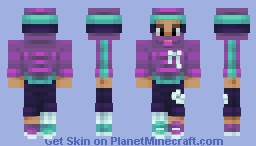 Ponk MCC29 Purple Pandas Minecraft Skin