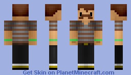 Barber Shop Man Minecraft Skin