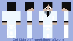 White suit guy Minecraft Skin