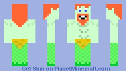 Poseidon (God of Sea) Minecraft Skin