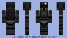 Steel Power Armor Minecraft Skin