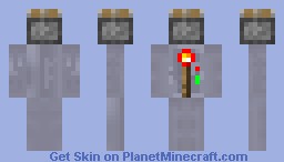 Powered By Redstone (Piston Head) Minecraft Skin