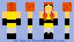 Powerpuff Girls - Princess (without crown) Minecraft Skin