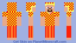 Checkered Minecraft Skin