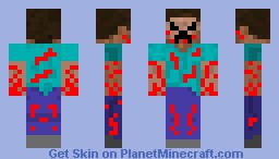 STEVE MURDERER Minecraft Skin