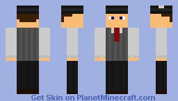 NewsPress Man Minecraft Skin