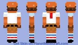 Pretty Patty [Orange] Minecraft Skin