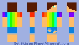 Pride Boy Minecraft Skin