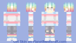 Pride Boy Character Minecraft Skin