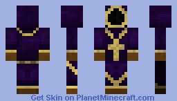 Priest (purple) Minecraft Skin