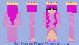 pink princess Minecraft Skin