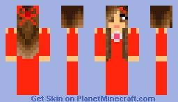 Red Princess Minecraft Skin