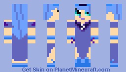 Humanised Luna Minecraft Skin