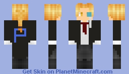 Pro with suit Minecraft Skin