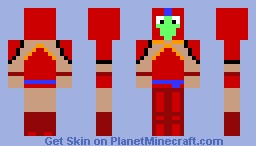 pro bending red -water Minecraft Skin
