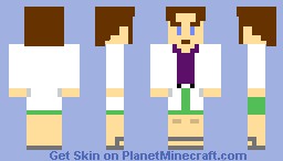 Professor Birch Minecraft Skin