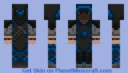Dark Protector (Blue) Minecraft Skin