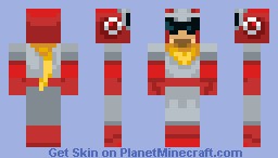 Protoman Minecraft Skin