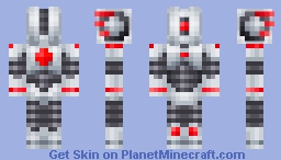 red robot Minecraft Skin