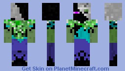 Skeleton Steve Minecraft Skin