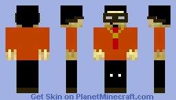 psy from gangnam style Minecraft Skin