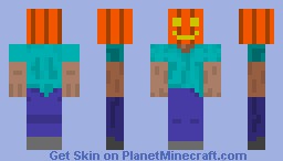 Pumpkin for Halloween Minecraft Skin
