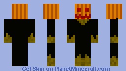pumpkin head Minecraft Skin