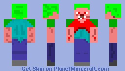 punched guy Minecraft Skin