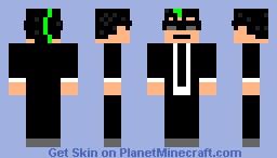 Punk in a suit Minecraft Skin