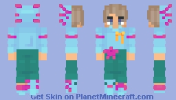 Punz - MCC 23 Aqua Axolotls Minecraft Skin
