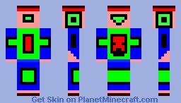 1 eyed pupil Minecraft Skin