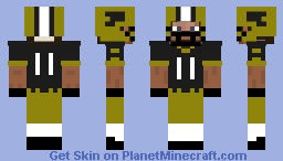 Purdue Football Player Minecraft Skin