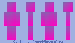 Purple and pink gradient Minecraft Skin