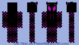 Purple Demon Minecraft Skin