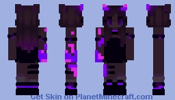 Purple Glow Skin Minecraft Skin