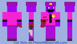 Purple Guy Minecraft Skin