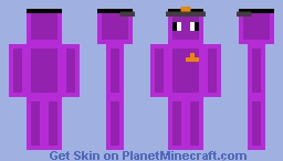 Dave Miller 8-bit Old Minecraft Skin