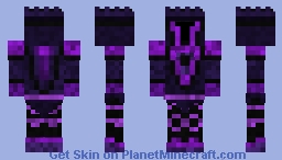 Purple Knight Minecraft Skin