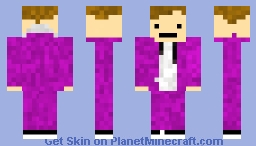 Purple man Minecraft Skin