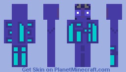 Purple Man Minecraft Skin