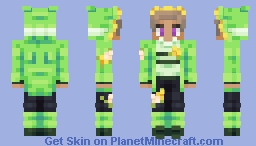 Purpled - BW5 Lime Lions Minecraft Skin