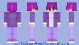 Grape Purple Minecraft Skin