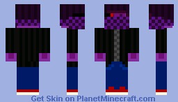 purple slime Minecraft Skin