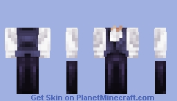 Purple Tux Minecraft Skin