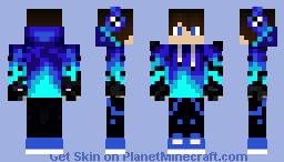 pvp ice boy Minecraft Skin